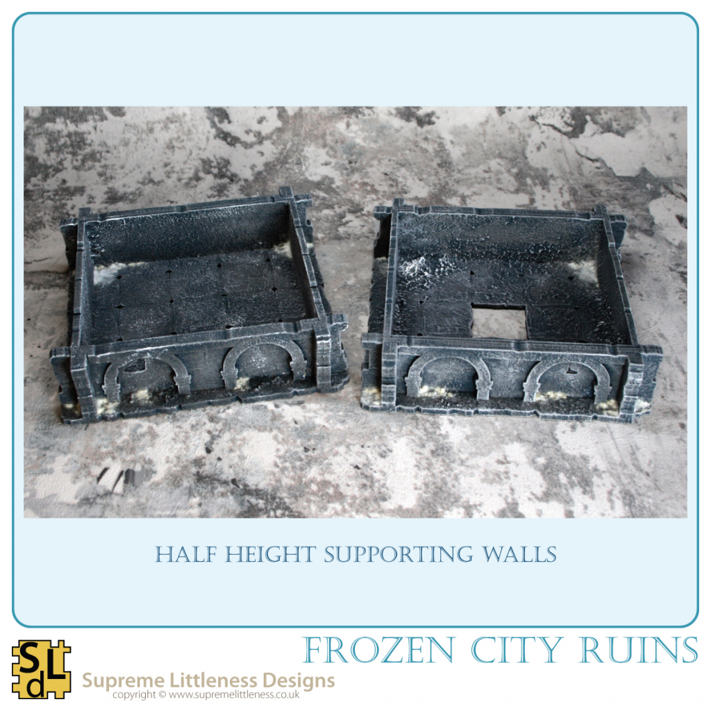 Half Height Supporting Walls – SLD Shop